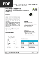 817C Optocoupler Datasheet PDF | PDF | Electrical Engineering ...