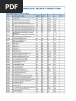 Modicare Products List | PDF | Shampoo | Skin Care