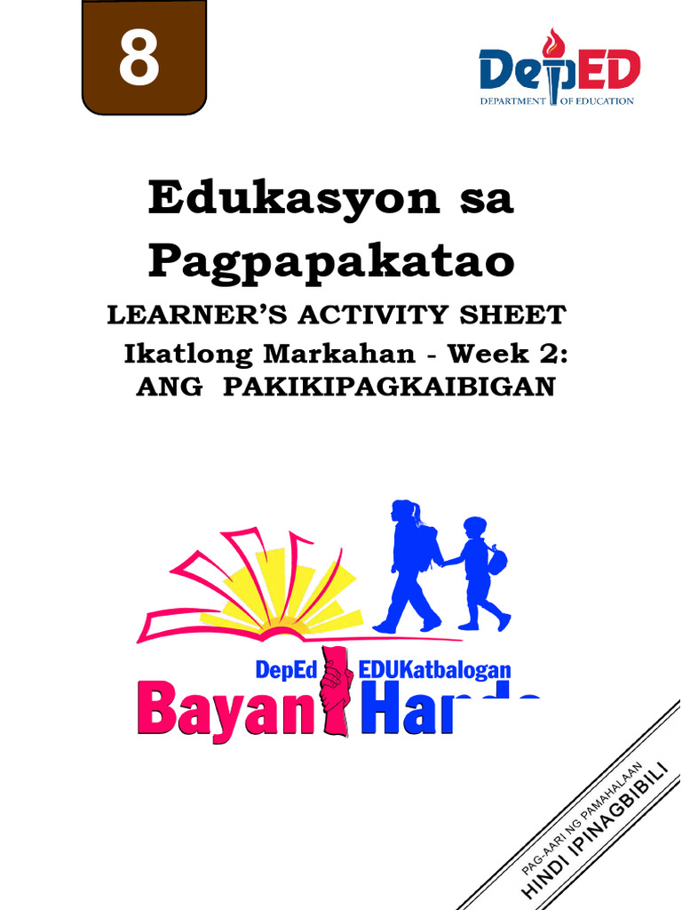 EsP 8 - Q3 - LAS - Week2 | PDF