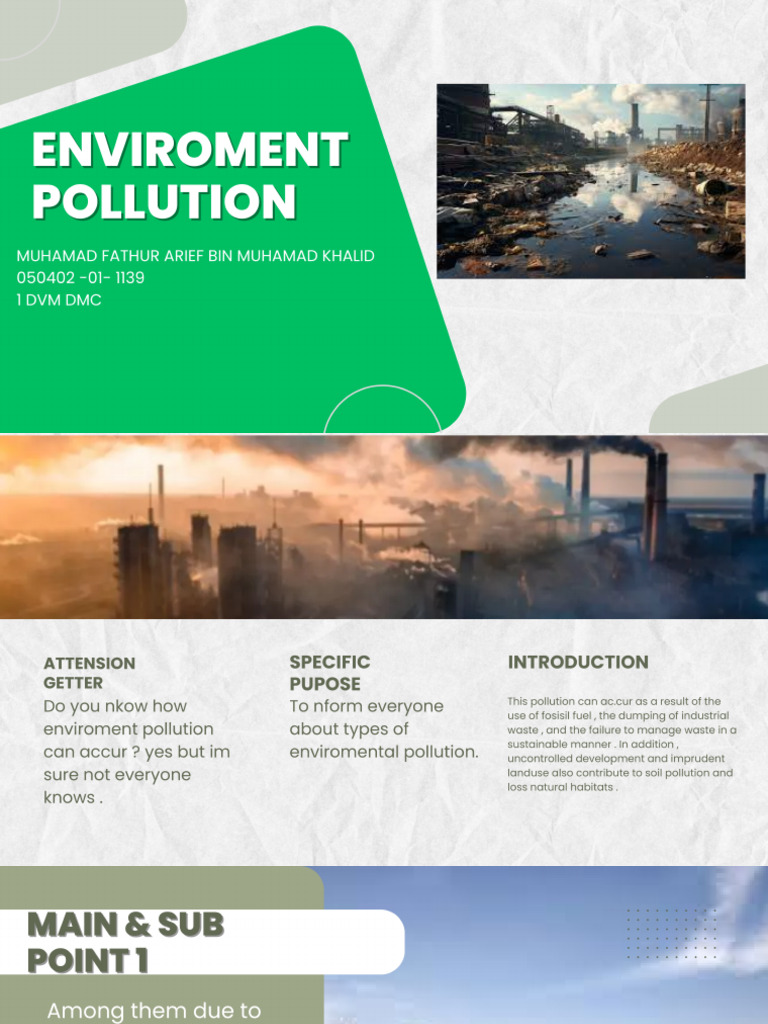 Inviroment 3 | PDF