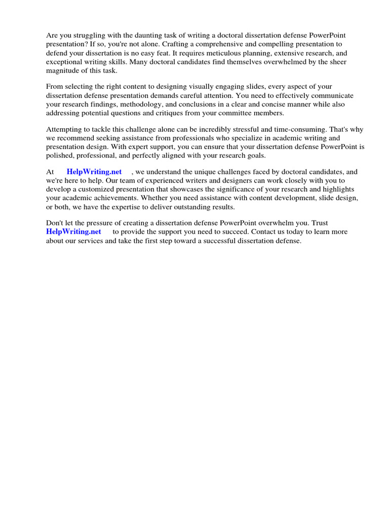 Doctoral Dissertation Defense | PDF | Thesis | Microsoft Power Point Doctoral Dissertation Defense | PDF | Thesis | Microsoft Power Point