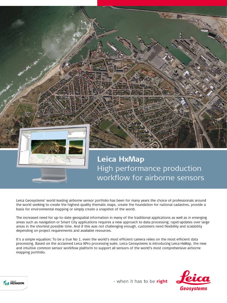 Leica HxMap BRO | PDF | 3 D Computer Graphics | Geographic Information ...