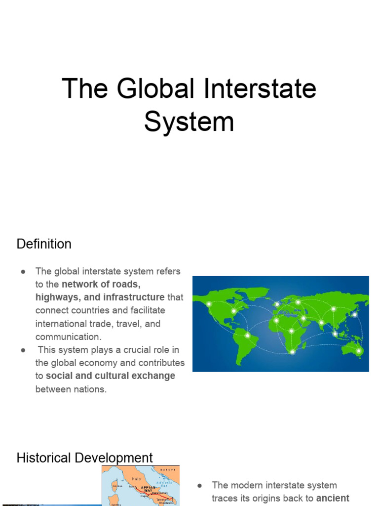 The Global Interstate System | PDF | Transport | Infrastructure