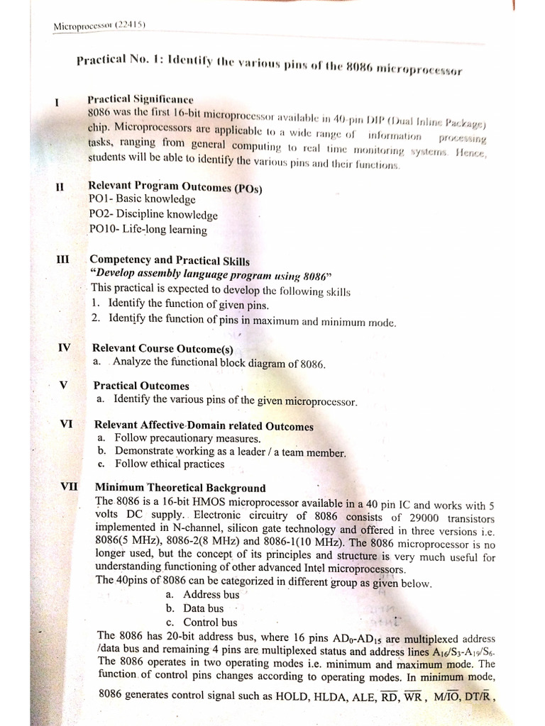 MIC Practical no 1 to 4 | PDF