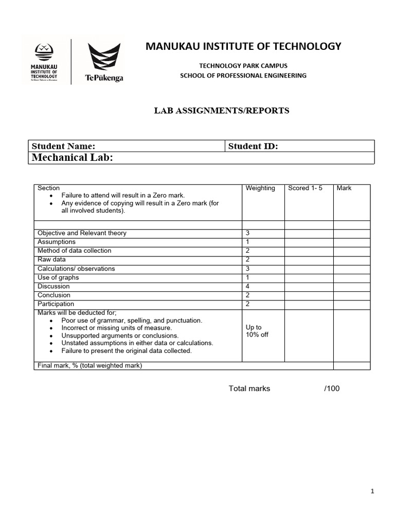 Report Template | PDF | Data | Science