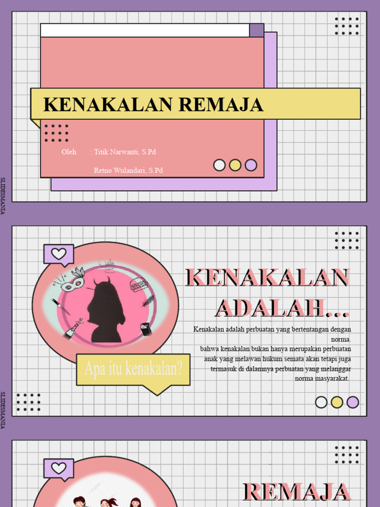 Dampak dan Pencegahan Kenakalan Remaja | PDF | Ilmu Sosial | Kesehatan ...