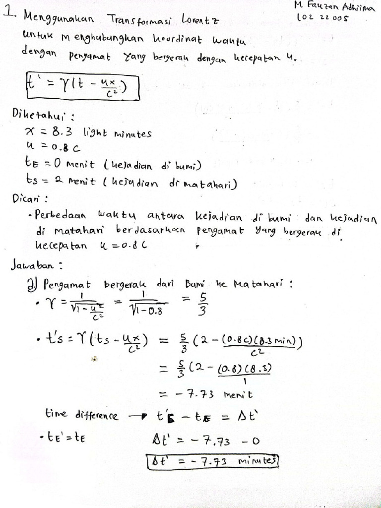 Matthew WS Pasoreh PR1 | PDF