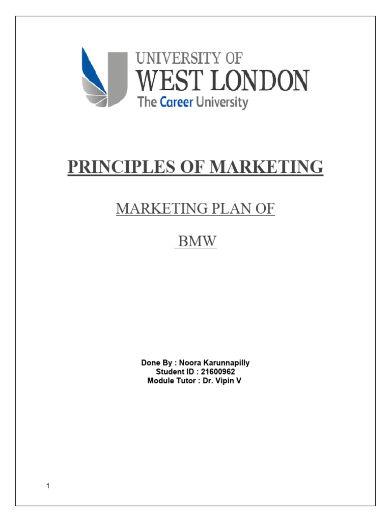 BMW Marketing Strategy Overview 2022 | PDF | Bmw | Brand