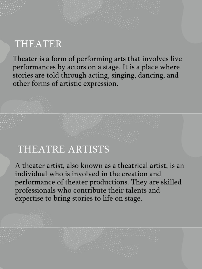 Prominent Filipino Theater Artists | PDF | Philippines