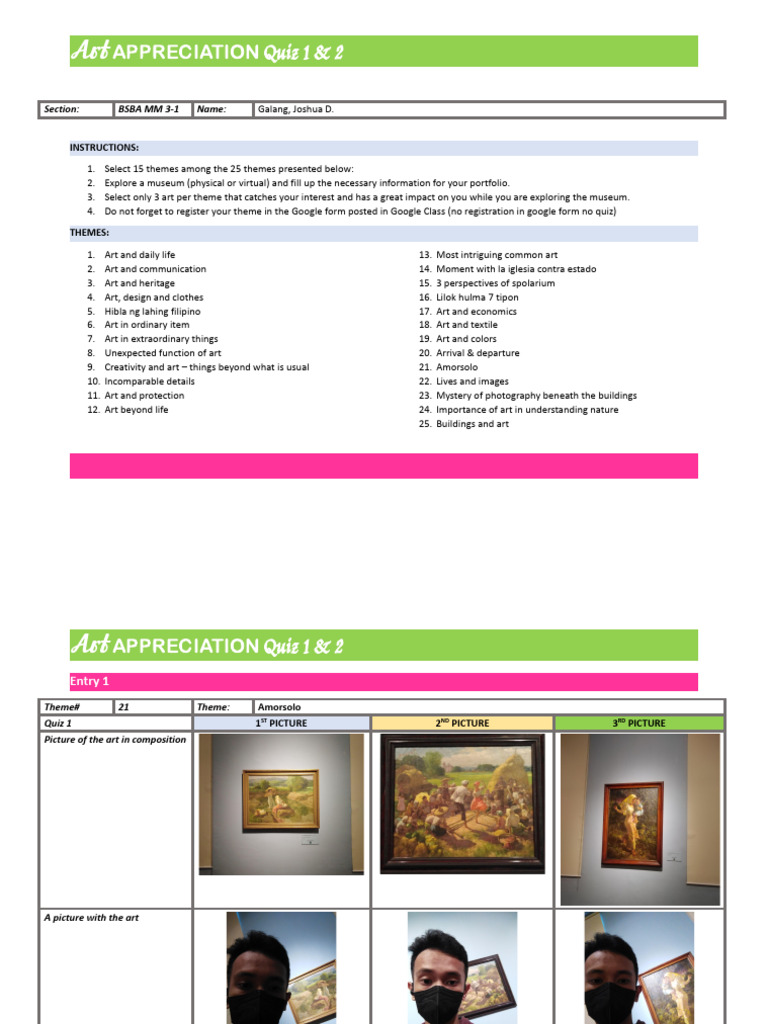 Art APPRECIATION | PDF | Abstract Art | Still Life