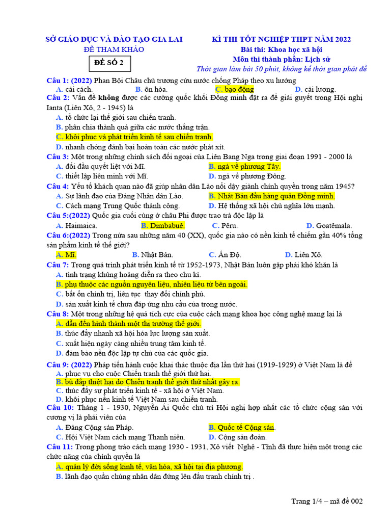 Lich Su de so 02 | PDF