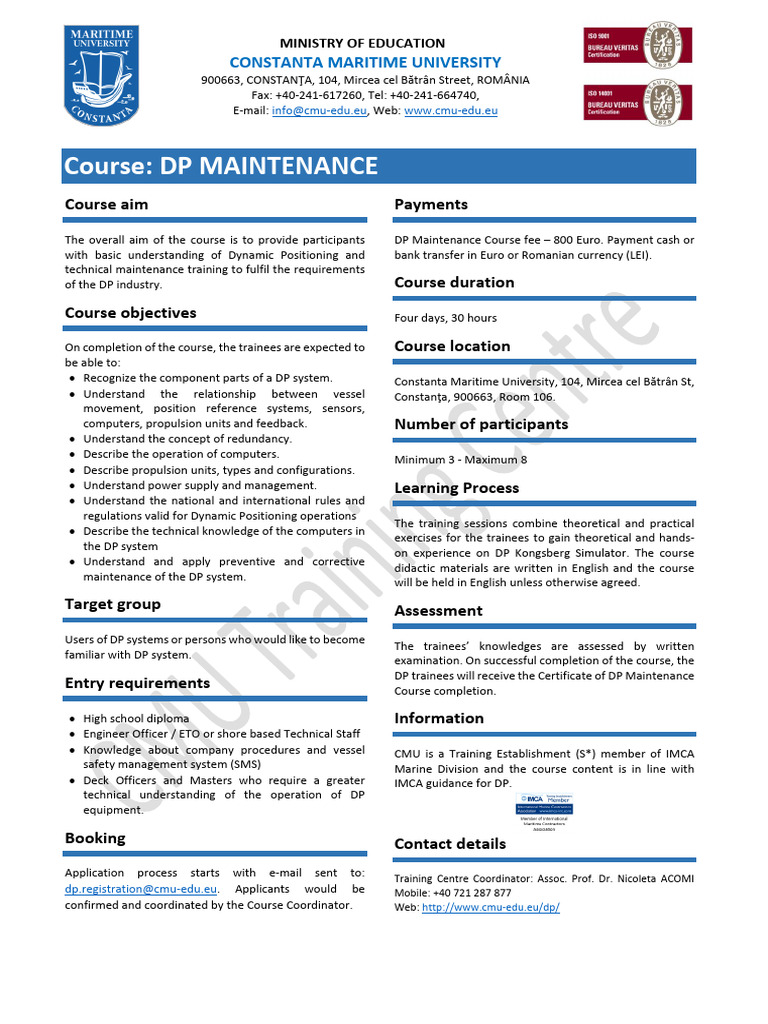 DP-Maintenance | PDF