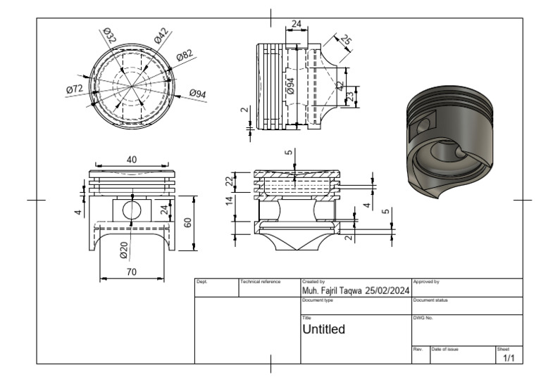 Piston Potongan | PDF