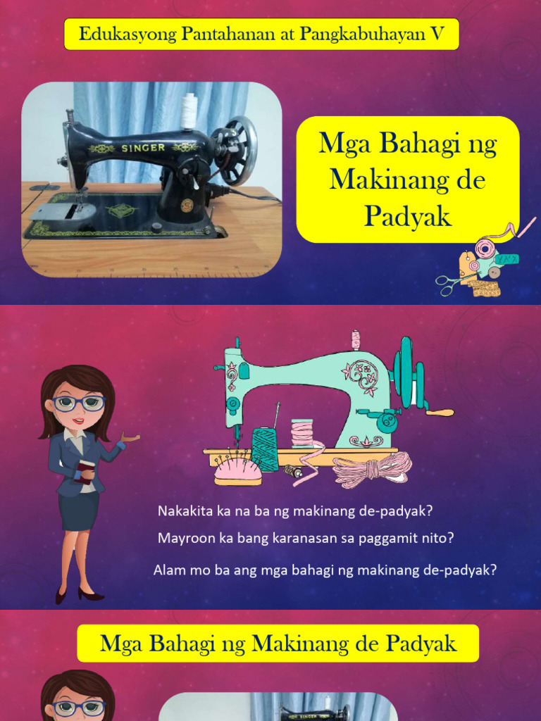 Mga Bahagi NG Makina | PDF