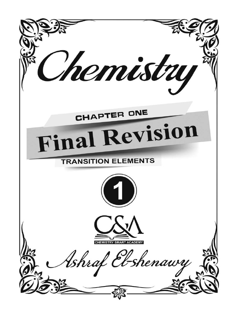 Final Revisionch 1 | PDF