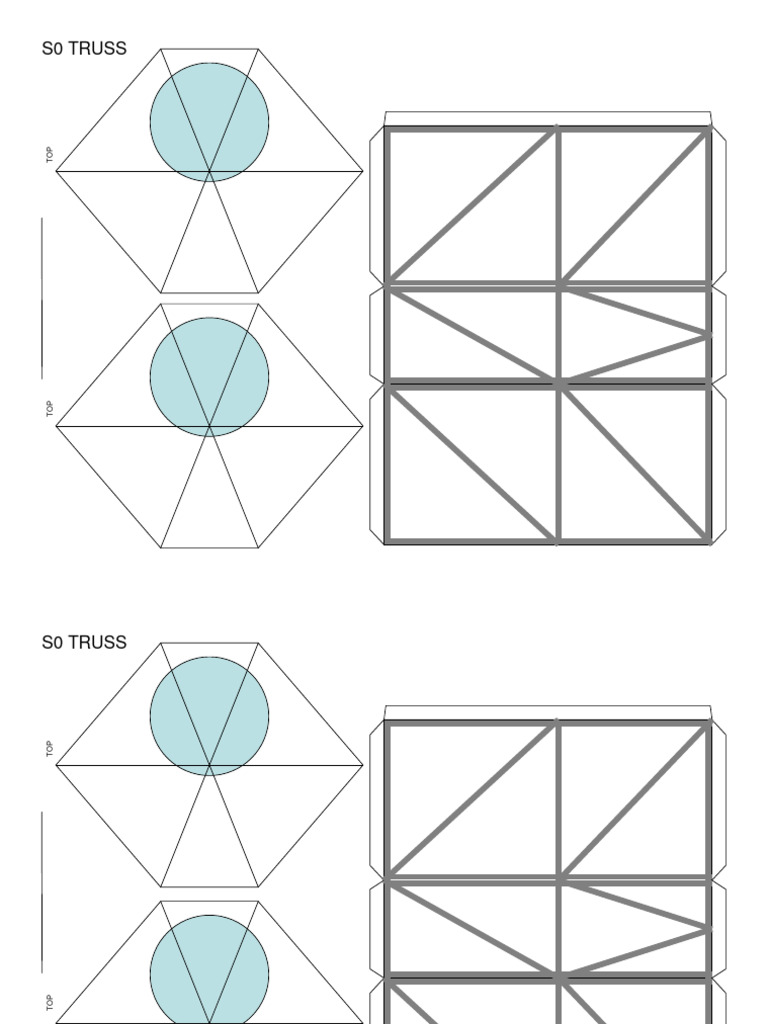 ISS Model Paper for Truss Design | PDF