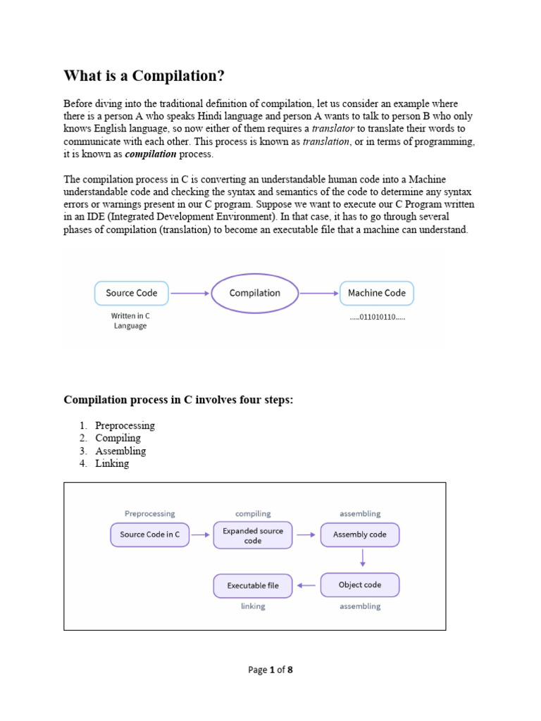 What Is A Compilation | PDF | Assembly Language | Compiler