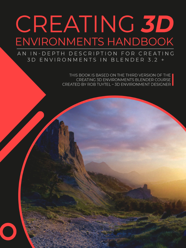 3d Environments Handbook | PDF | Blender (Software) | Cursor (User Interface)