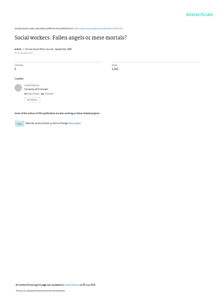 Social Work's Mission Crisis | PDF | Psychotherapy | Social Work