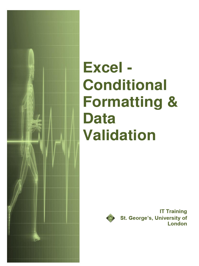 Conditional Formatting | PDF | Microsoft Excel | Icon (Computing)