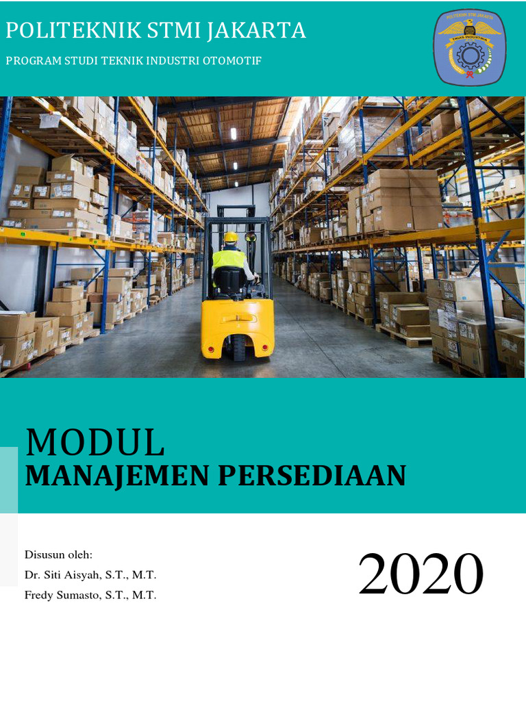 Pengesahan Modul Manajemen Persediaan-1 | PDF