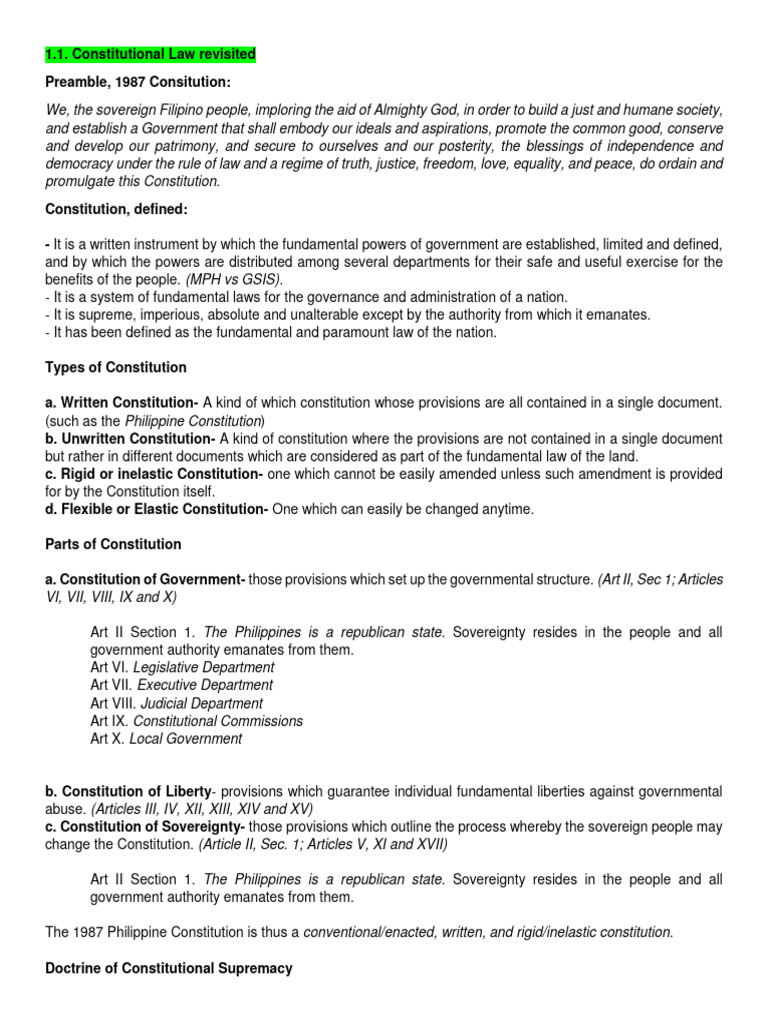 CONSTI-II-POLICE-POWER-CONCEPTS-and-CASES | PDF | Police Power (United ...