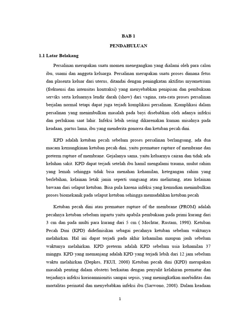 Isi Laporan KPD | PDF