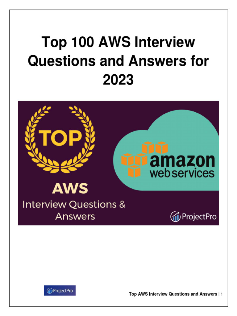 AWS Interview Questions and Answers | PDF | Amazon Web Services | Databases