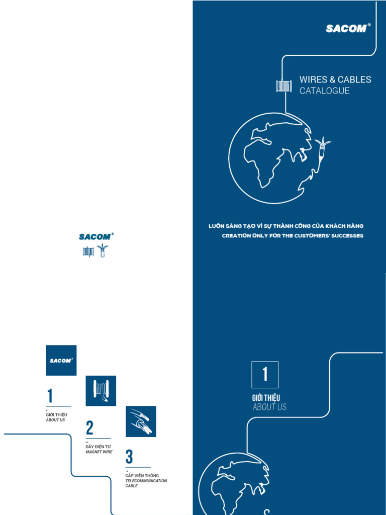 SACOM-Wires-and-Cables-Catalogue-2018 | PDF