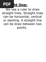 Types of Lines Worksheet | PDF | Teaching Methods & Materials