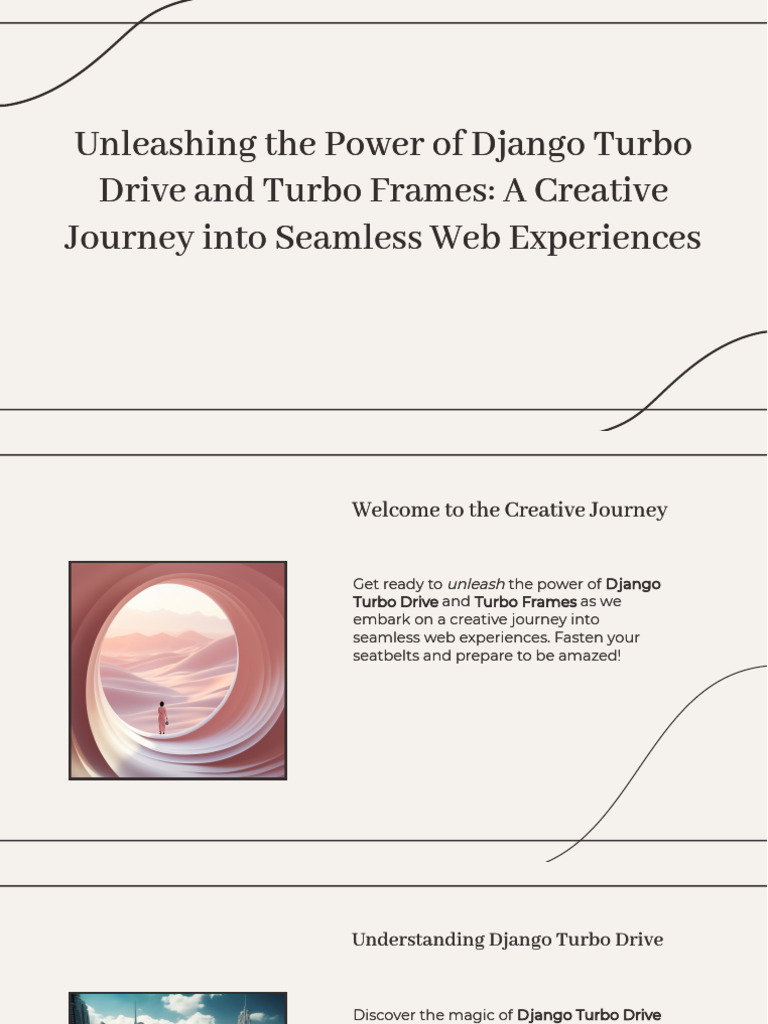 Wepik Unleashing The Power of Django Turbo Drive and Turbo Frames A Creative Journey Into ...