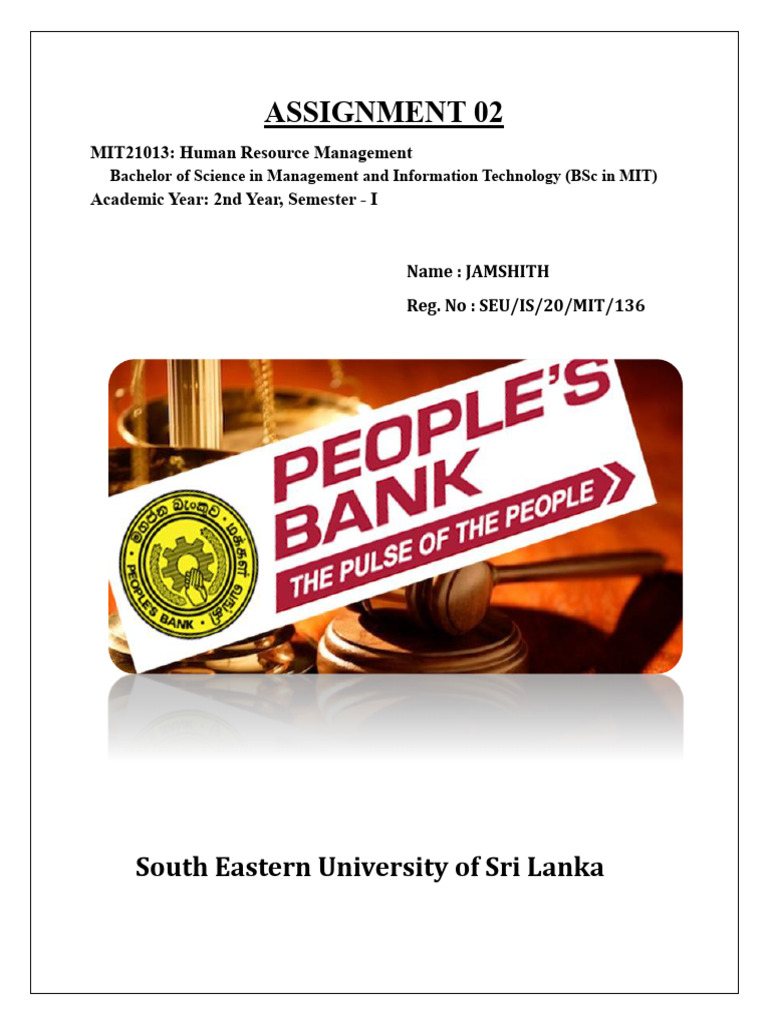 People's Bank HR Selection Process Guide | PDF | Employee Retention | Recruitment