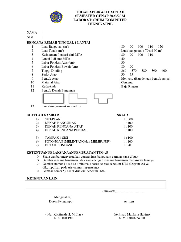 Soal CAD Kelas D | PDF