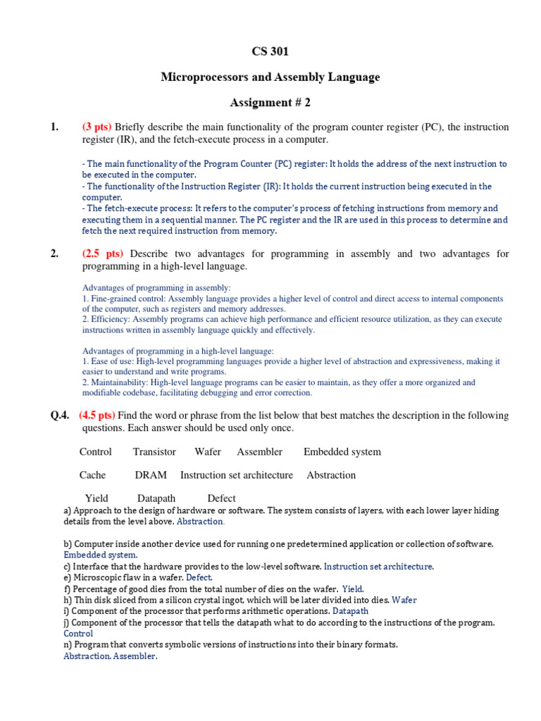Solution CS301-hw2 | PDF | Computer Program | Programming Solution CS301-hw2 | PDF | Computer Program | Programming