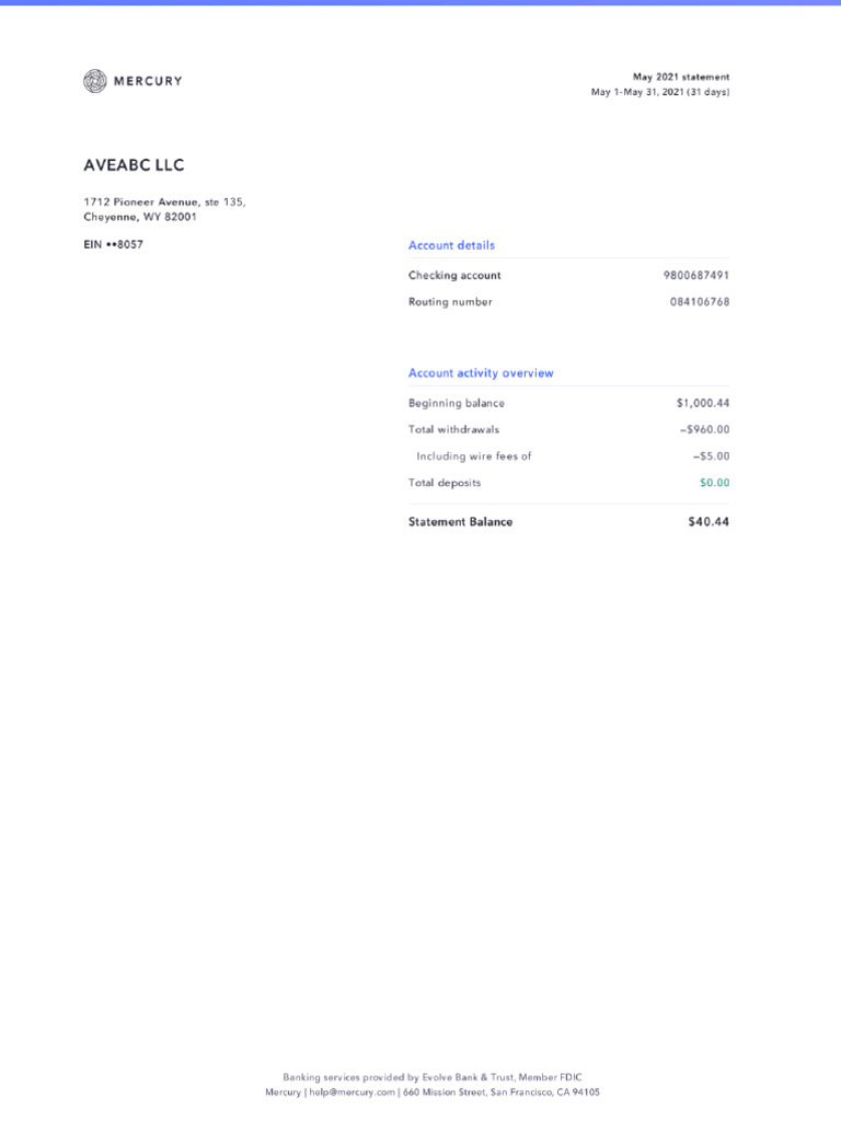 Mercury 7491 May21 | PDF