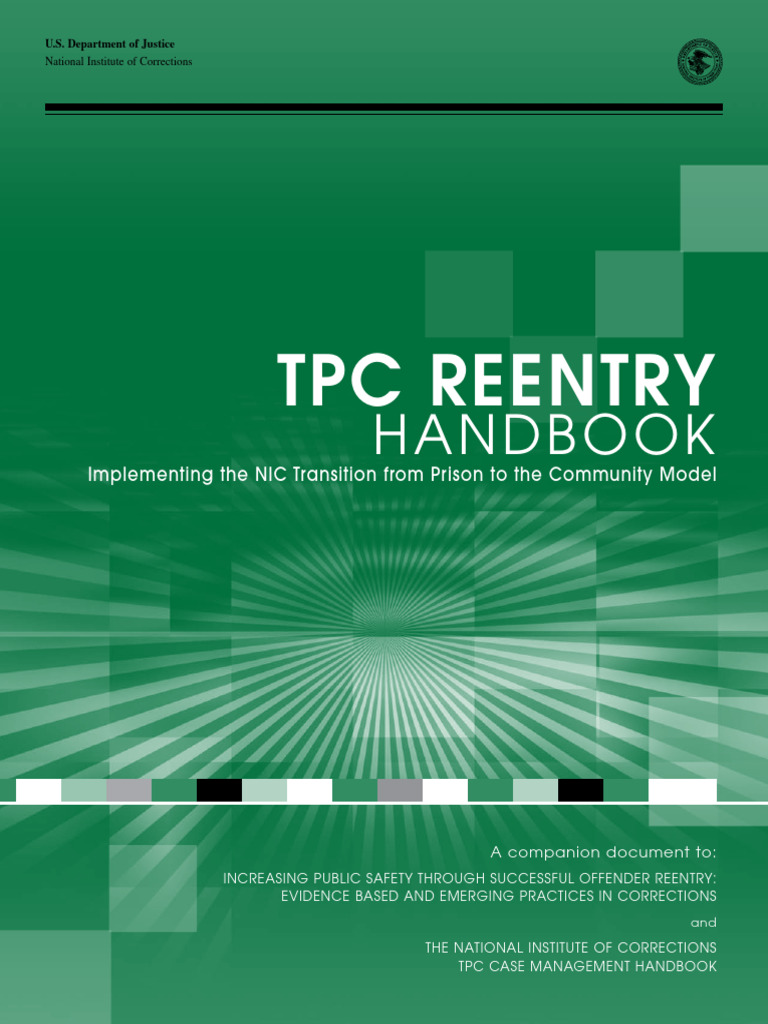 TPC Reentry: Handbook | PDF | Prison | Recidivism