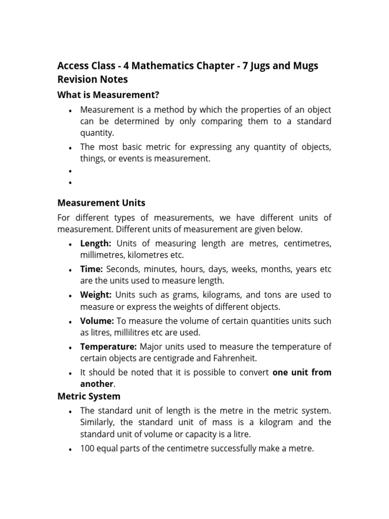 4 Maths Pdf Litre Shape