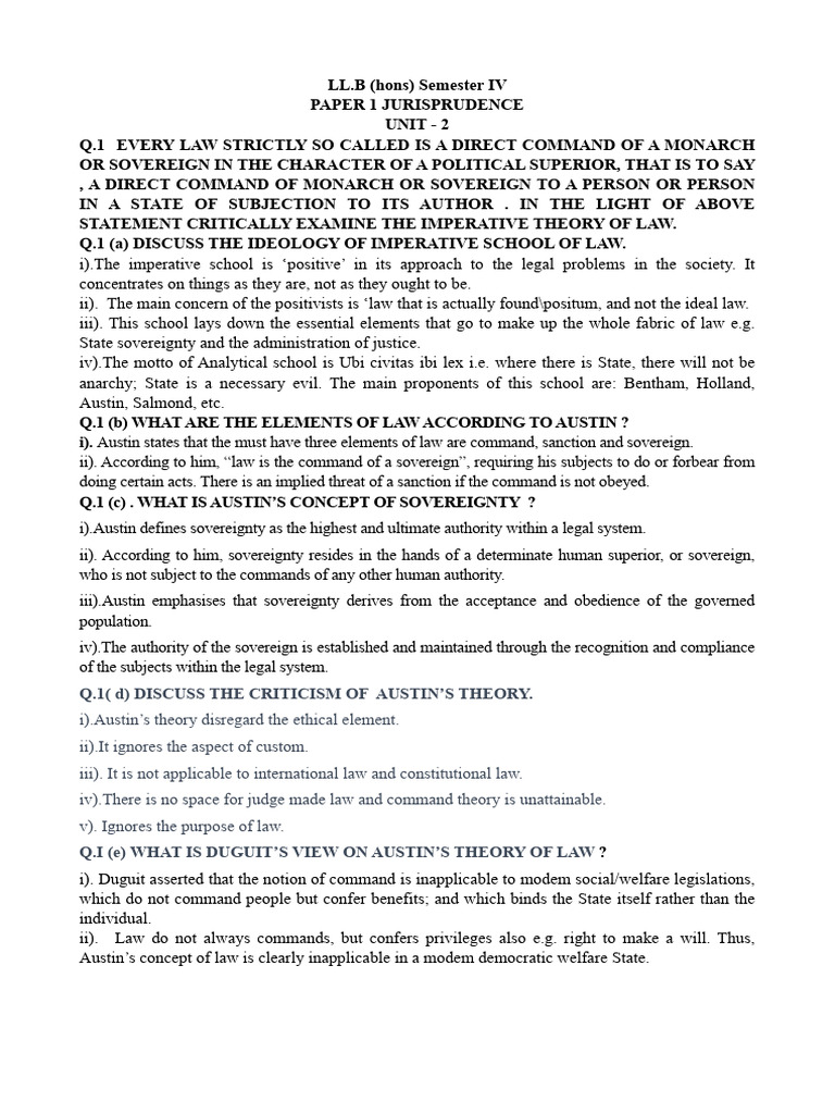 Jurisprudence: Theories and Critiques | PDF | Natural Law | Marxism