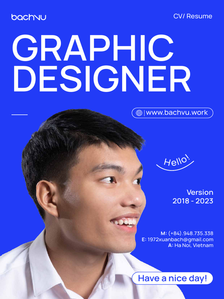 Cv Resume Bachvu Eng | PDF | Brand | Graphic Design