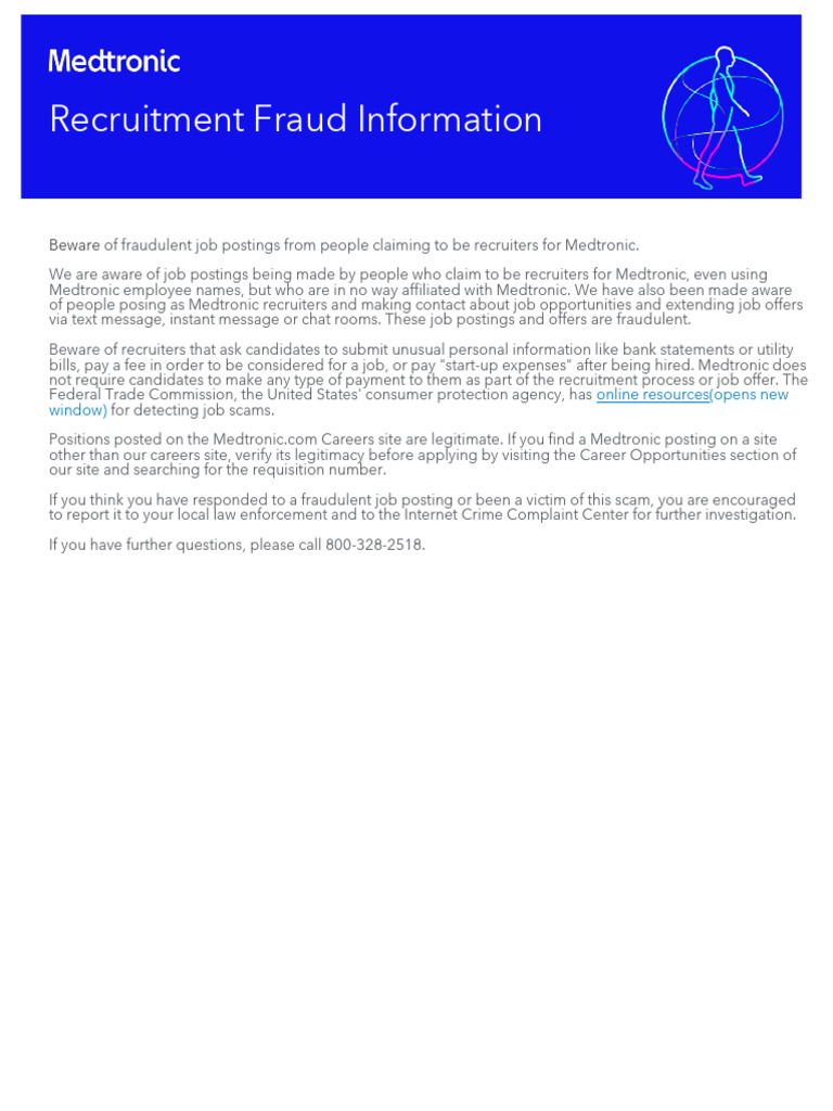 MDT Recruitment Fraud Information | PDF