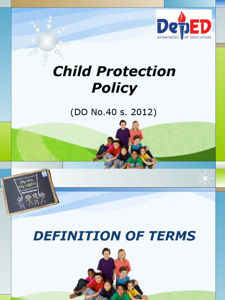 Canete Slides Deped Child Protection Policy | PDF | Violence ...