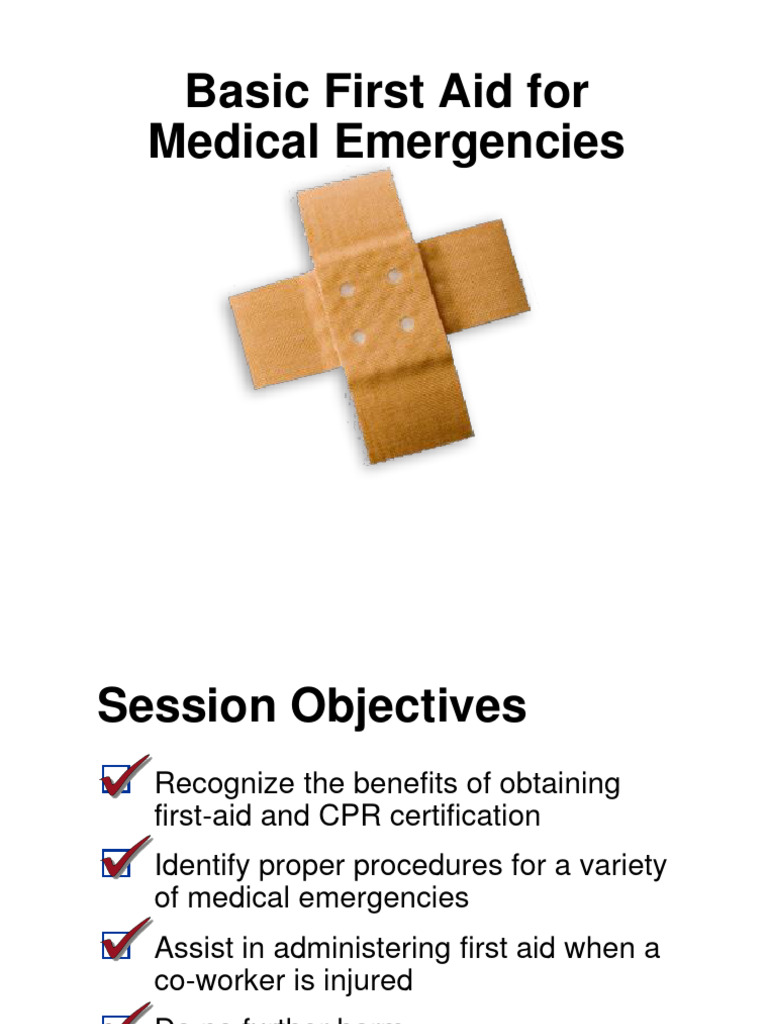 Basic First Aid | Download Free PDF | First Aid | Cardiopulmonary ...