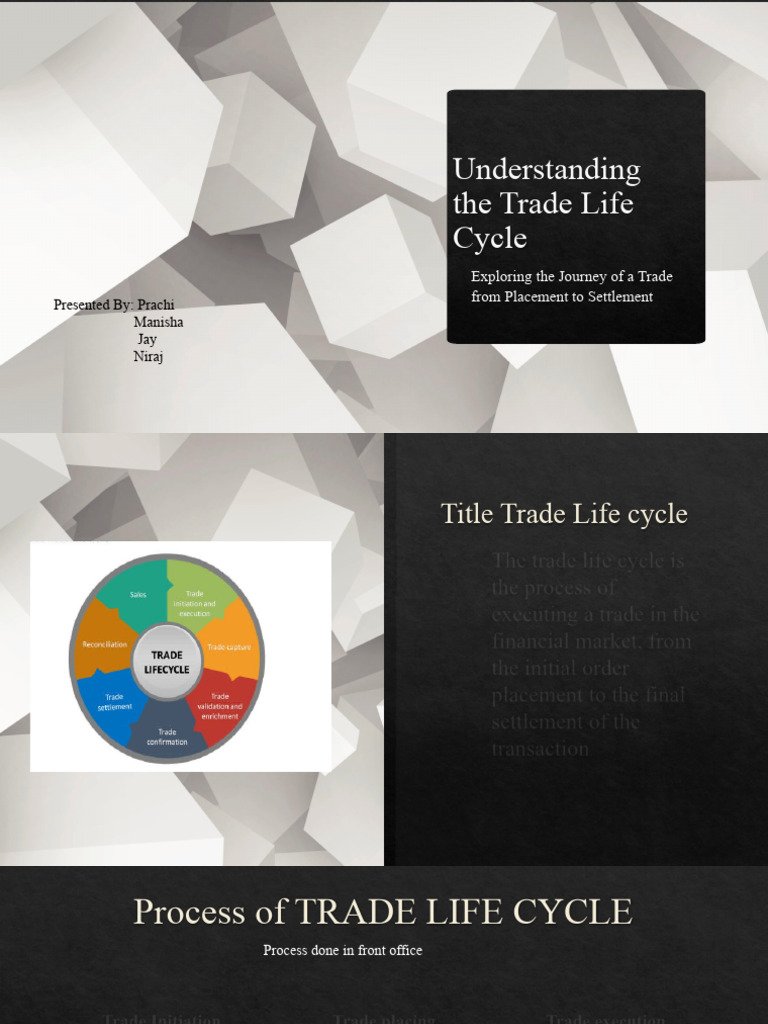 Trade Life Cycle Explained: From Order to Settlement | PDF | Stocks ...