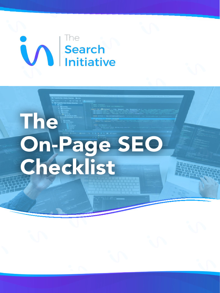 The On-Page SEO Checklist | PDF | Search Engine Optimization | Internet ...