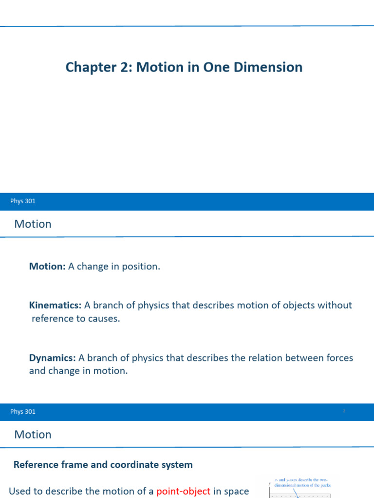 Chap2 Lec | PDF | Velocity | Acceleration