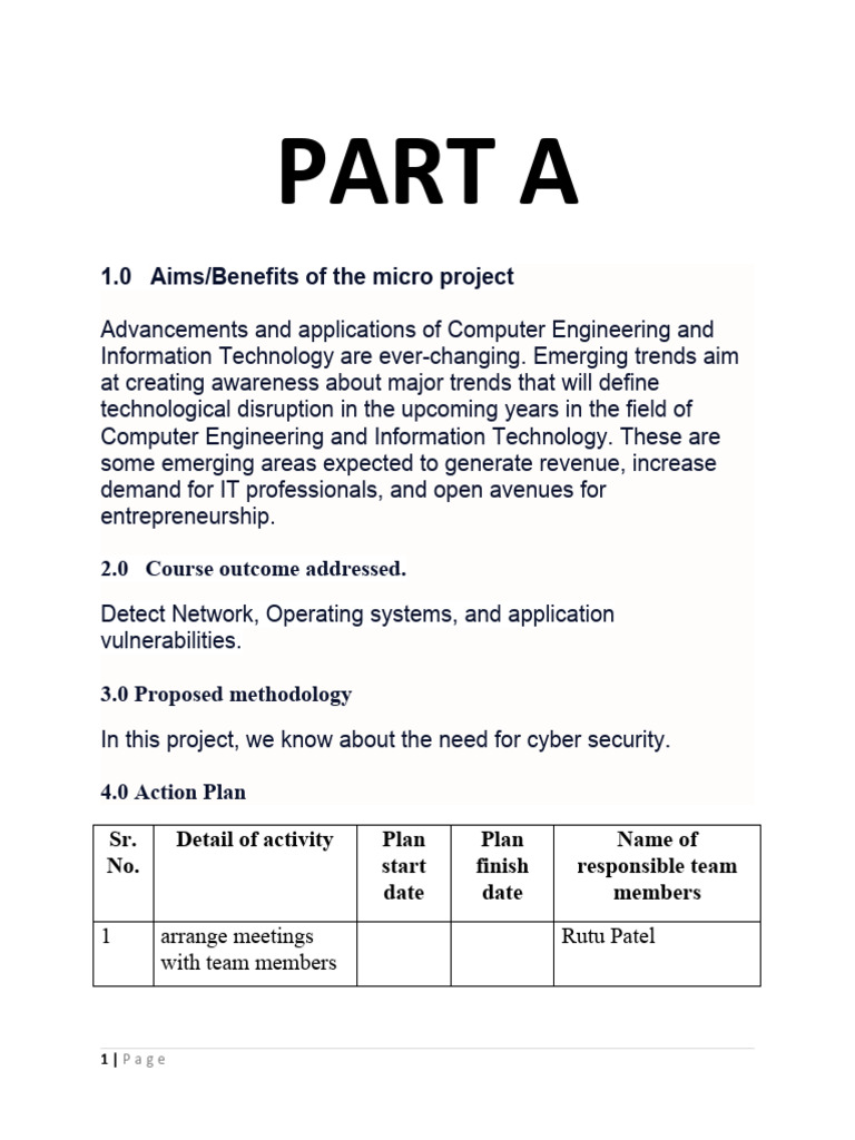 ETI Microproject | PDF | Security | Computer Security