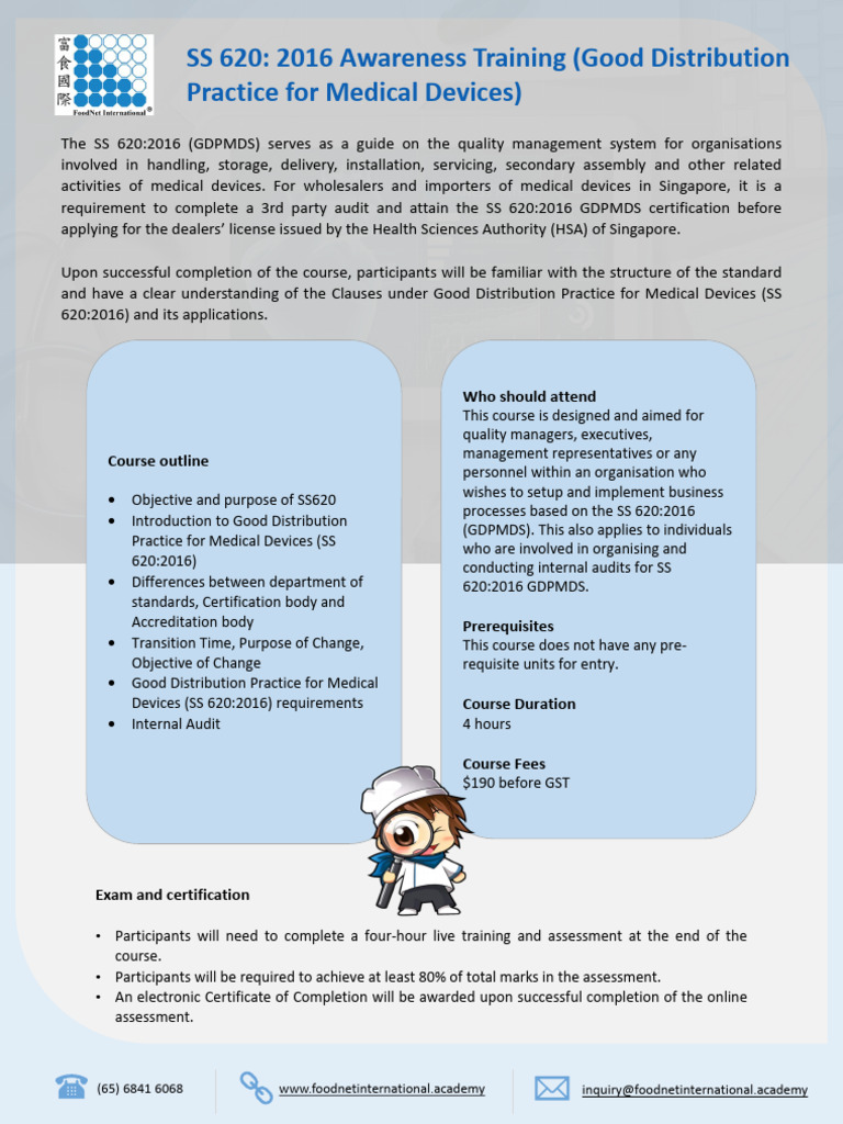 Management Systems & Guidelines - SS620 2016 Awareness Training (Good ...