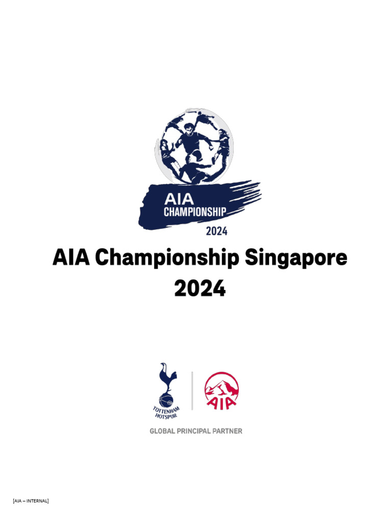AIA SG Champs 24 - Tournament Guide - V2 | PDF | Tournament | Football ...