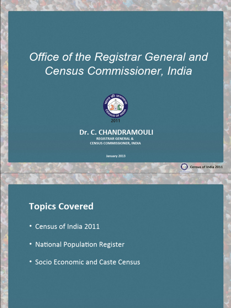 Insights from Census 2011 Operations | PDF | Biometrics | Census