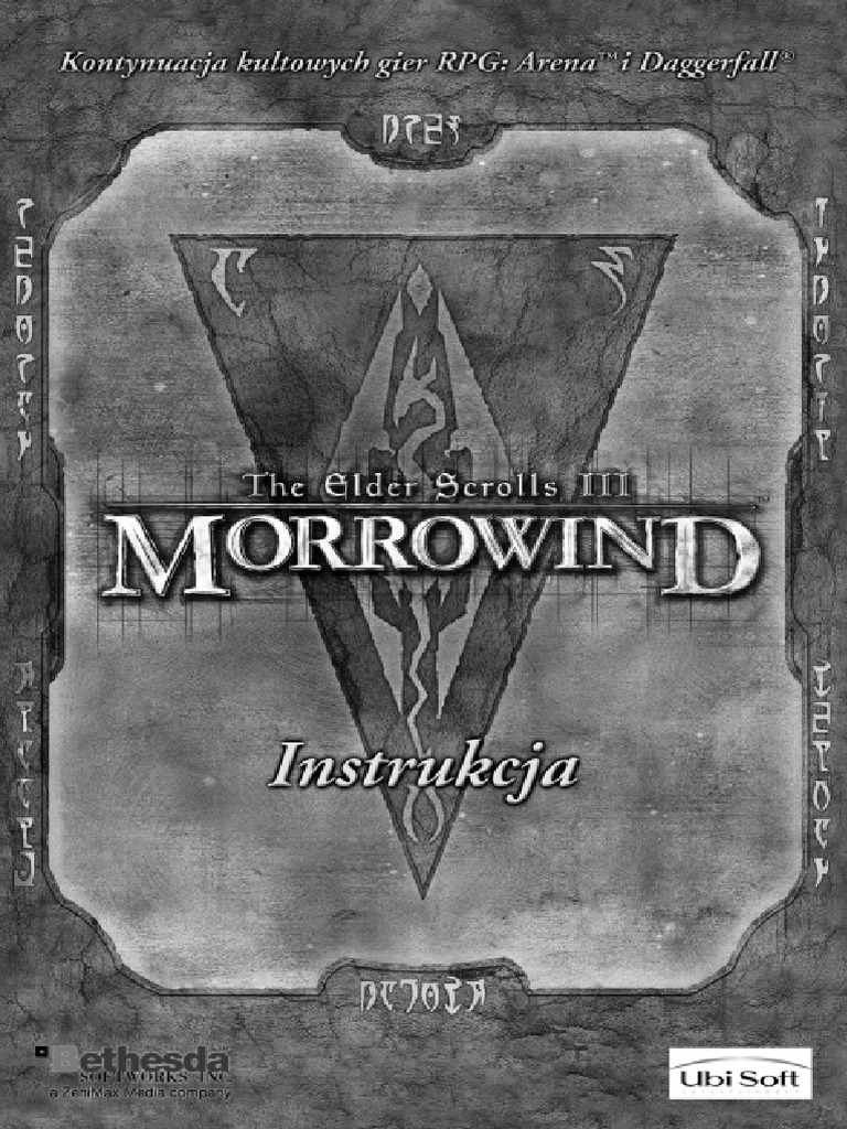 The Elder Scrolls III - Morrowind - Instrukcja (PL) | PDF
